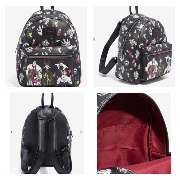 Loungefly | Bags | Loungefly Disney Villains Mini Backpack | Poshmark